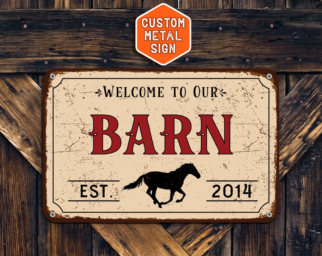 Welcome to Our Barn, Barn Owners, Old Western Style Country Life, Decor ...