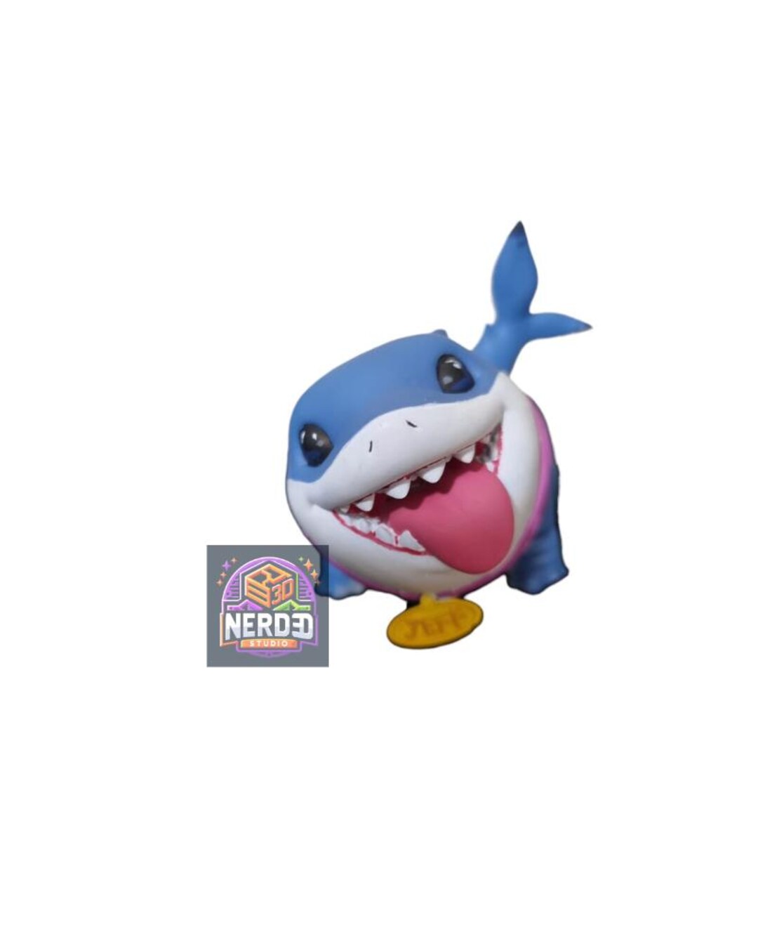 Jeff Marvel Rivals Action Figure - 3D Printed Collectible Statue 12K ...