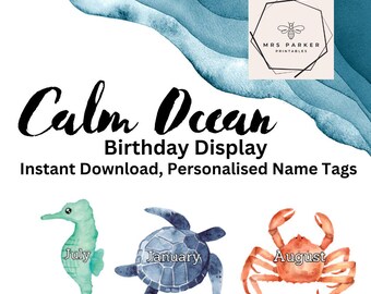 Under the Sea Classroom Decor, Ocean Classroom Decor, Classroom ...