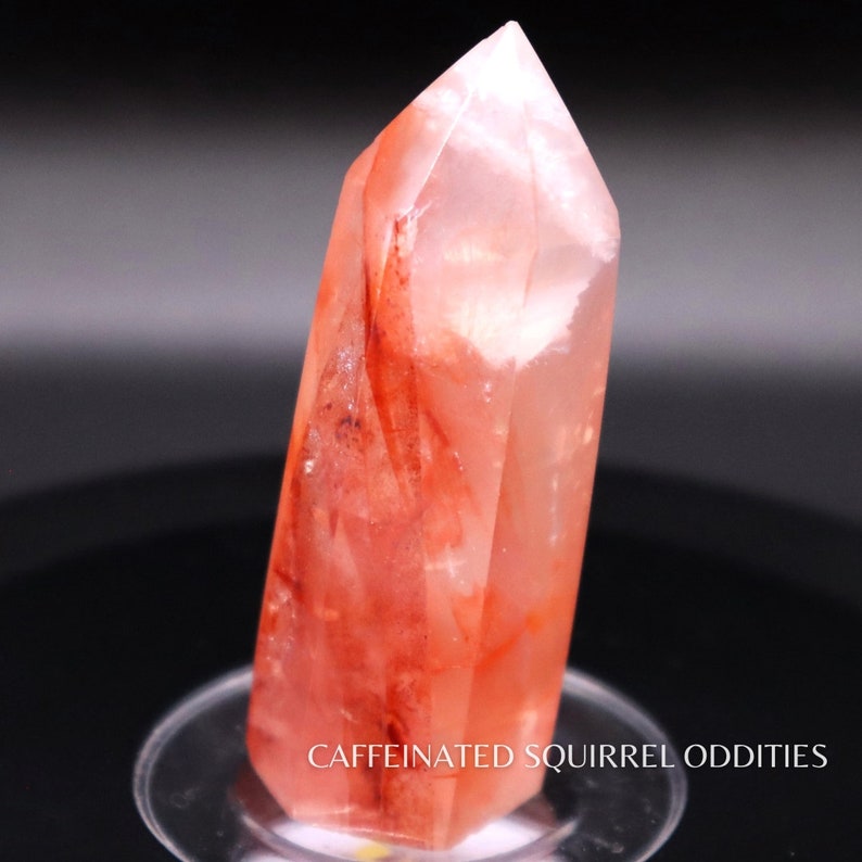 Fire Crackle Quartz Tower Gemstone Crystal - Etsy