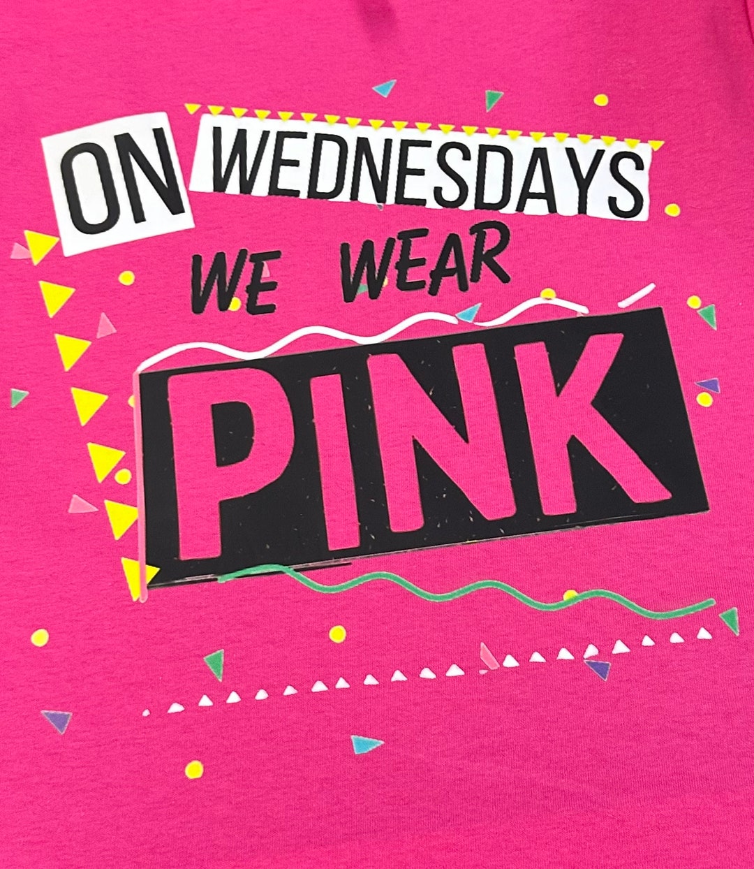 On Wednesday We Wear Pink, Pink.png - Etsy