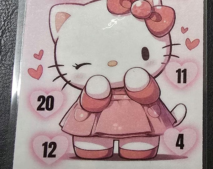 Cute Kitty Savings Challenge - Etsy
