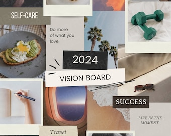 Vision Board Lock Screen Template - Etsy