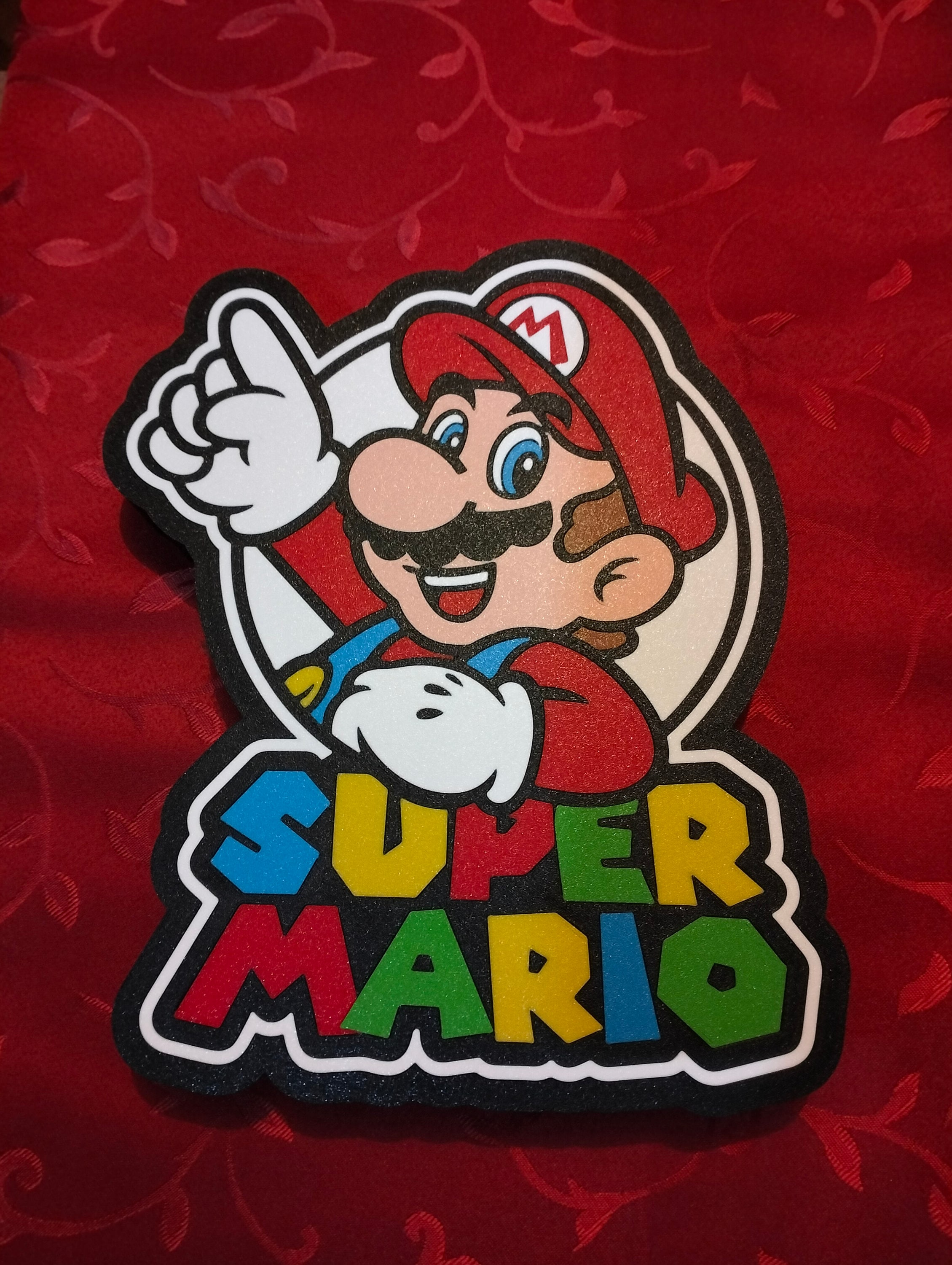 Super Mario Inspired Lightbox LED Lamp - Etsy