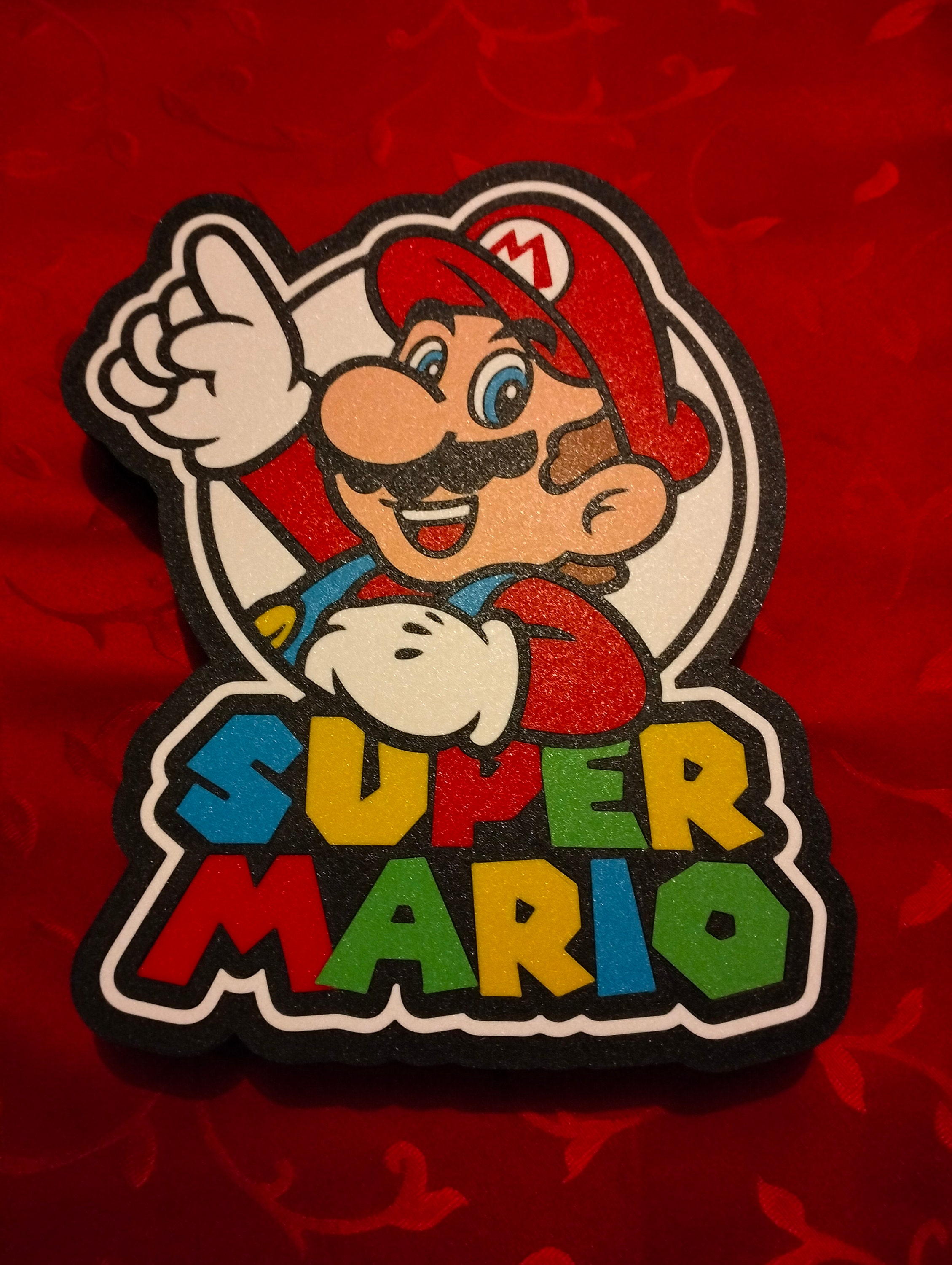 Super Mario Inspired Lightbox LED Lamp - Etsy