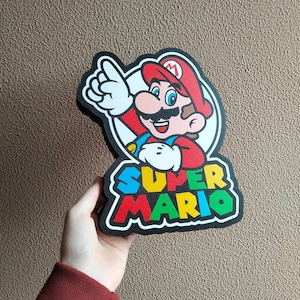 Super Mario Inspired Lightbox LED Lamp - Etsy