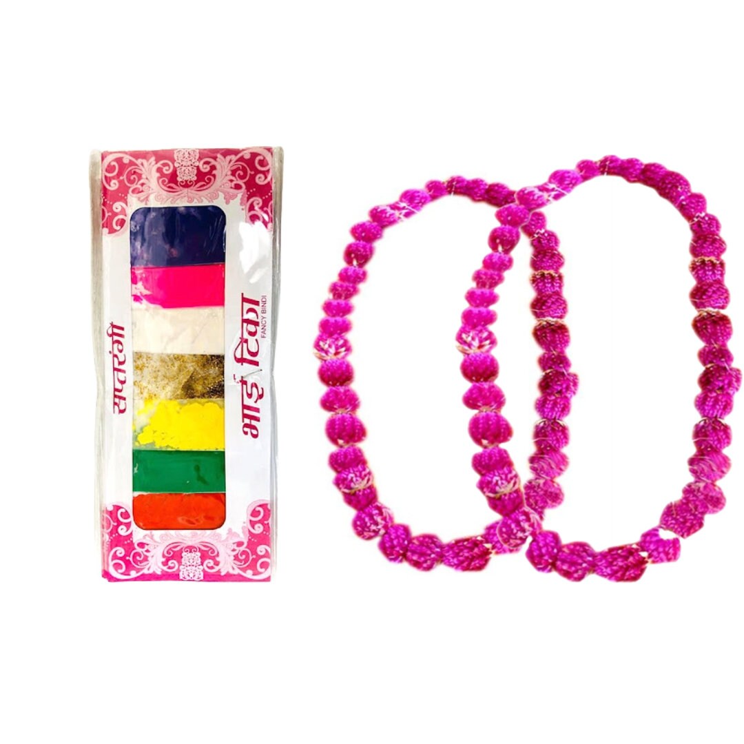 Makhmal Mala Set – Tihar Diwali Tika, Nepali Garland - Etsy