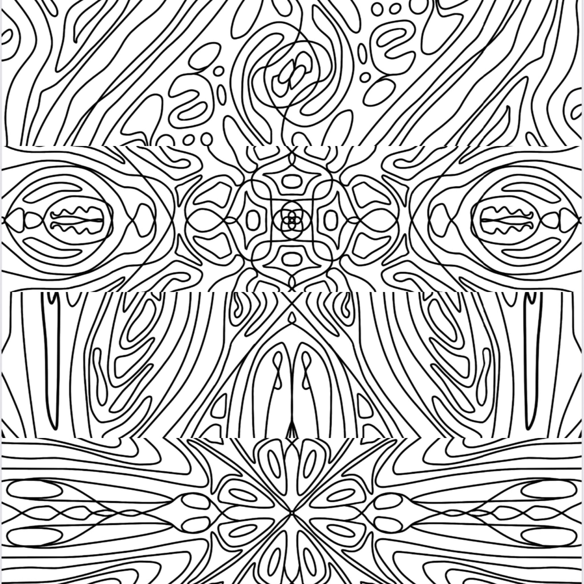 20 Anti-stress Coloring Pages, Adult Coloring Pages, Stress Relieve ...