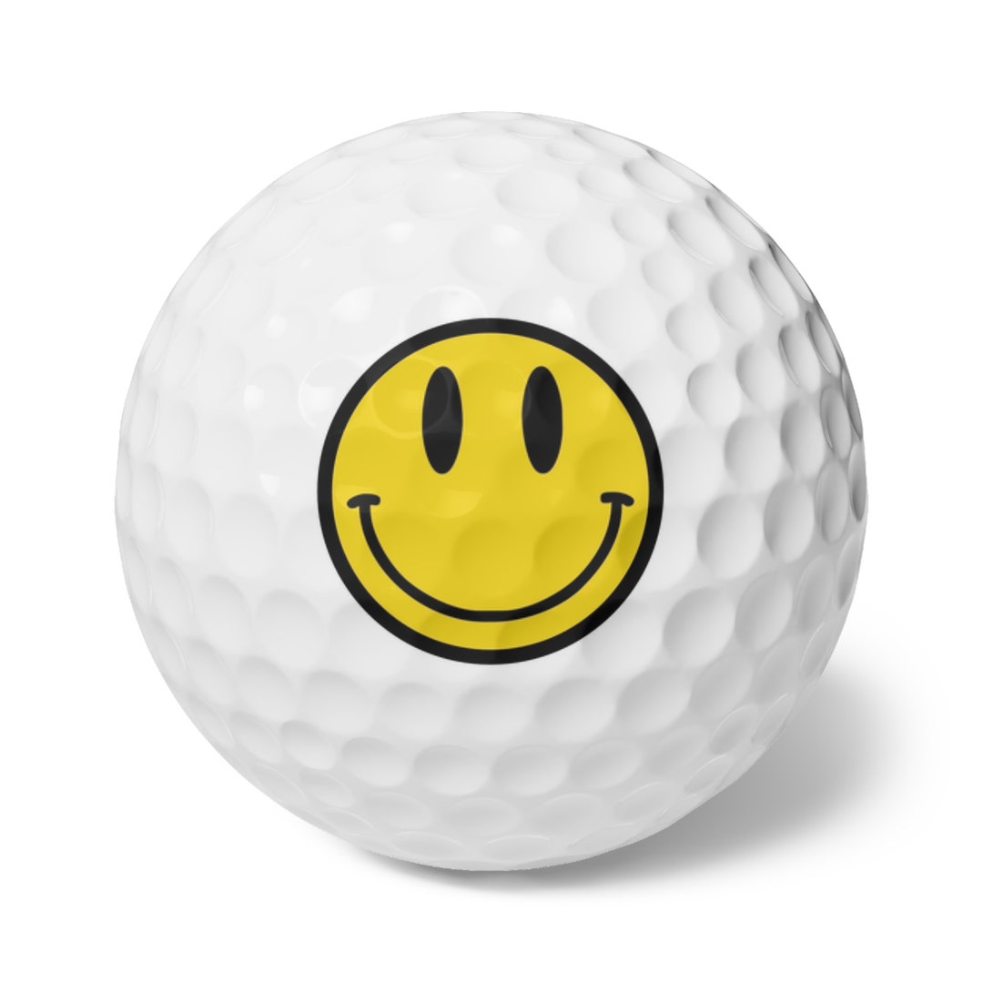 Smiley Face Golf Balls, 6pcs - Etsy