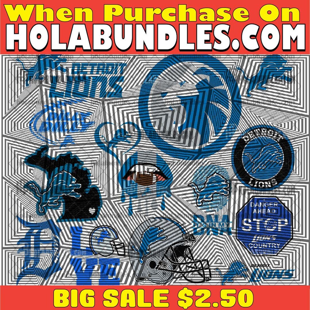 Detroit Lions Team Bundles Svg, Detroit Lions Svg, N F L Teams Svg, N-F ...