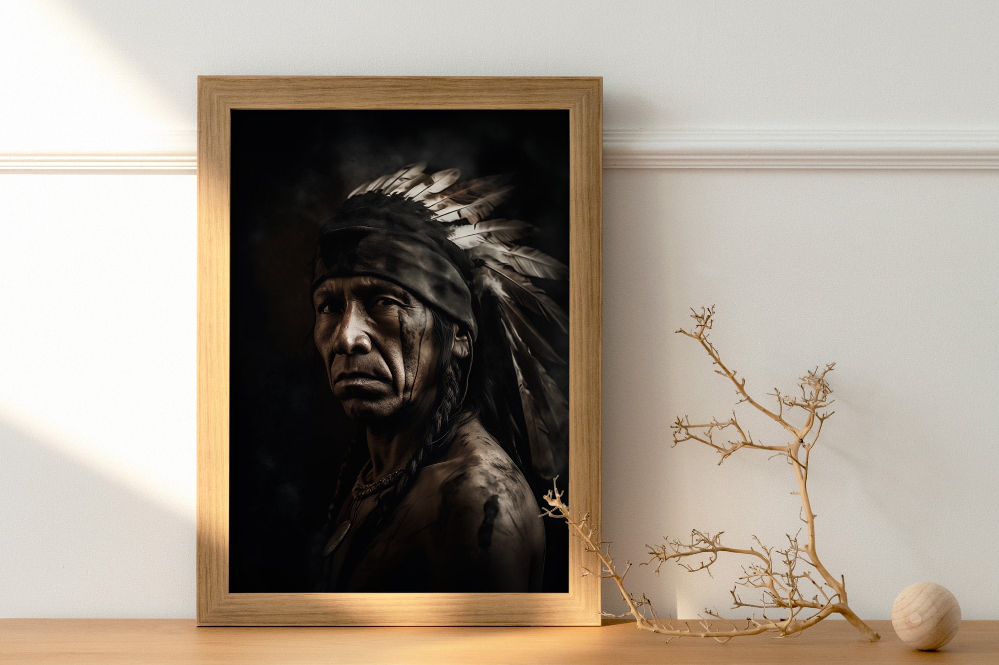 Black and White Native American, Digital Download, Historical Print ...