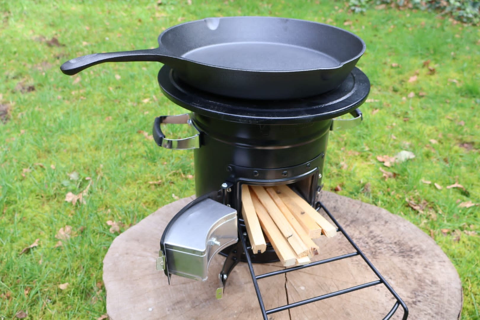Cast Iron Rocket Stove - Etsy UK
