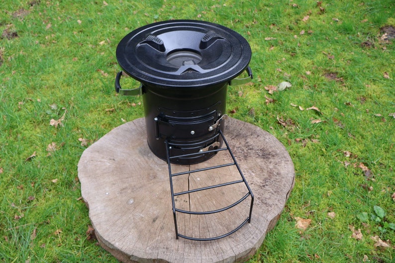 Cast Iron Rocket Stove - Etsy UK