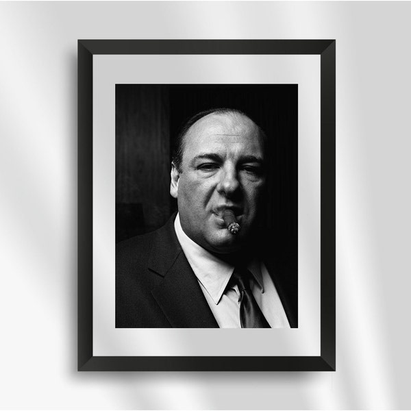 Black and White Sopranos Art - Etsy