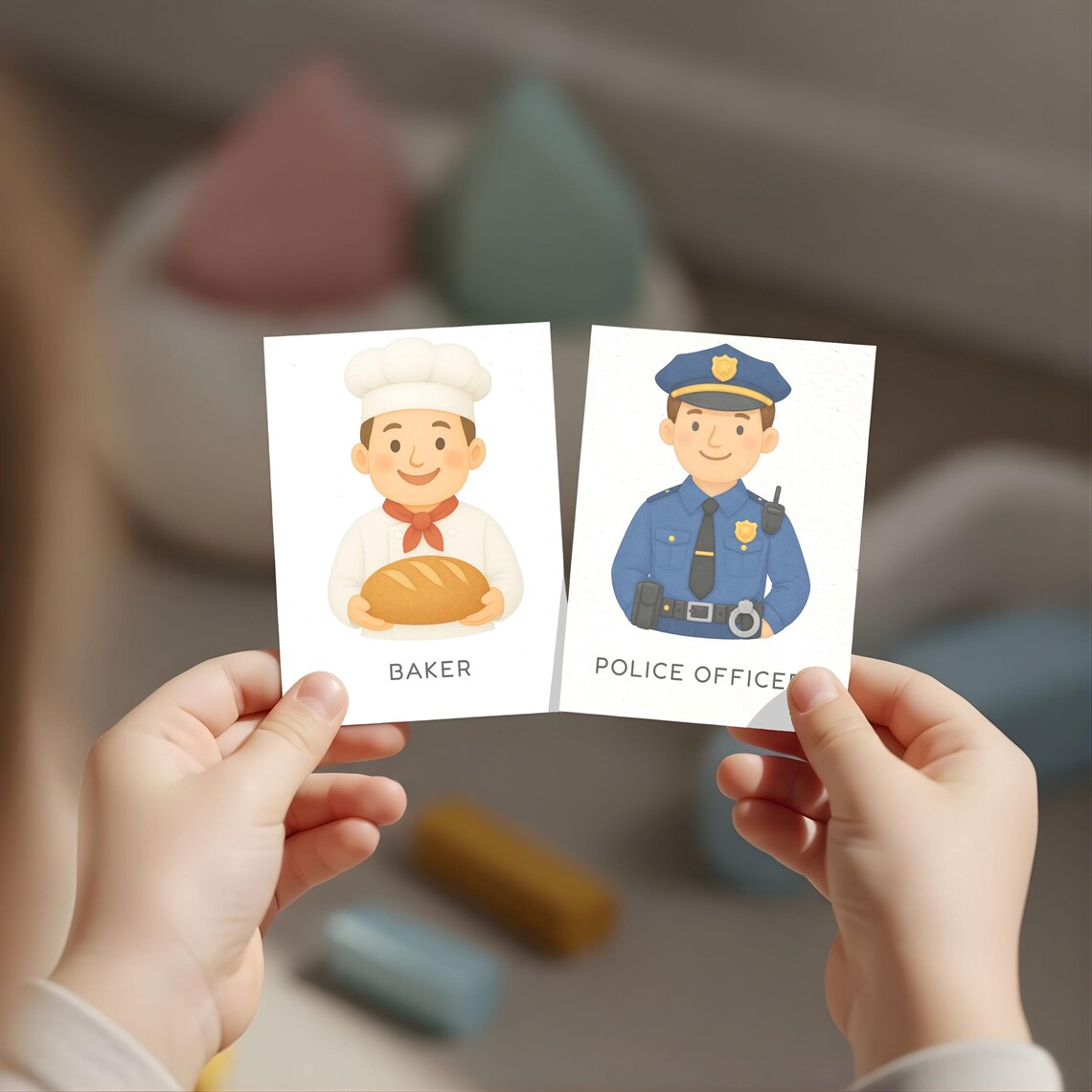 Community Helpers Learning Pack, Career Flashcards & Coloring Pages ...