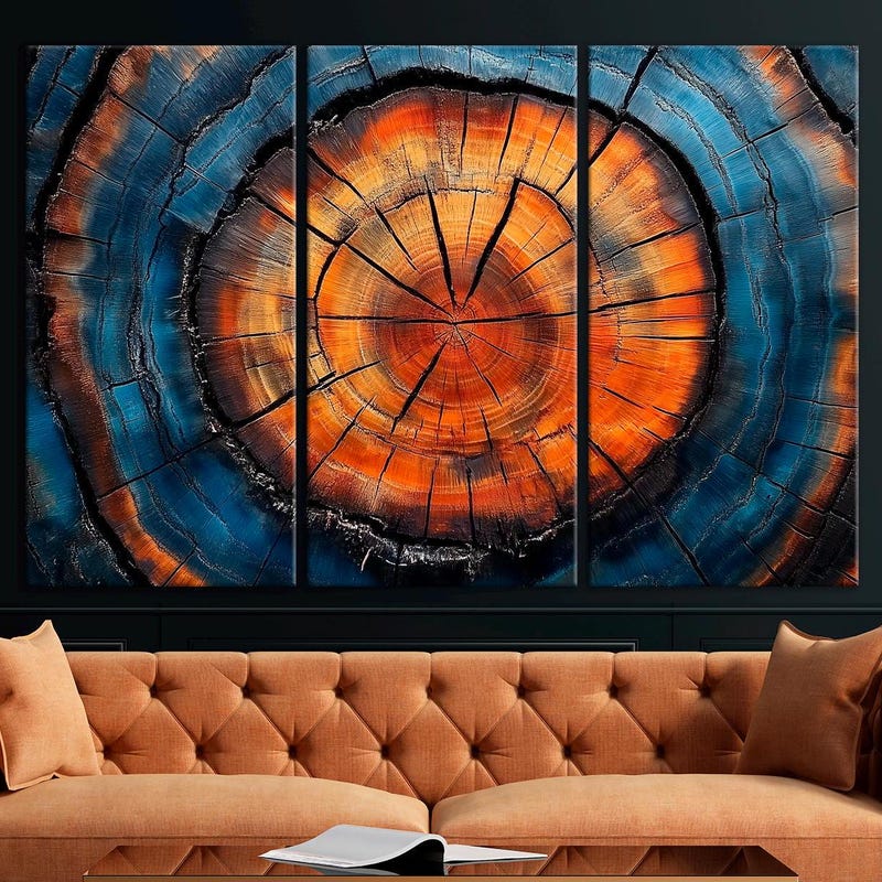 Tree Ring Art - Etsy