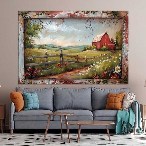Farm Wall Art - Etsy