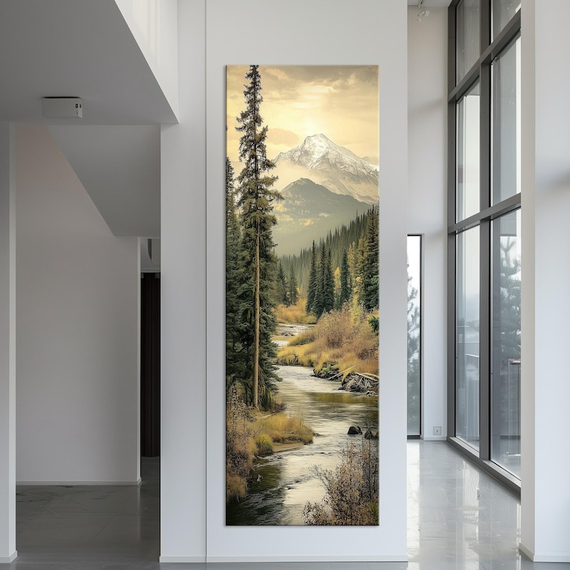 Vertical Canvas Art - Etsy