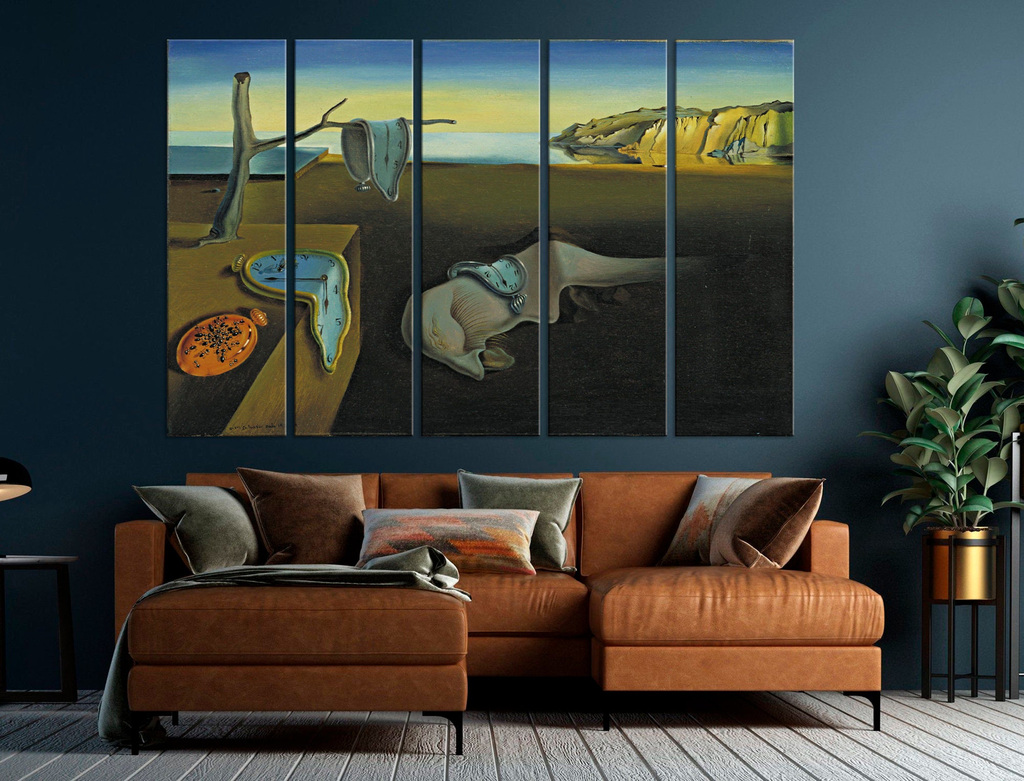 The Persistence of Memory Salvador Dali Canvas Print Salvador Dali ...