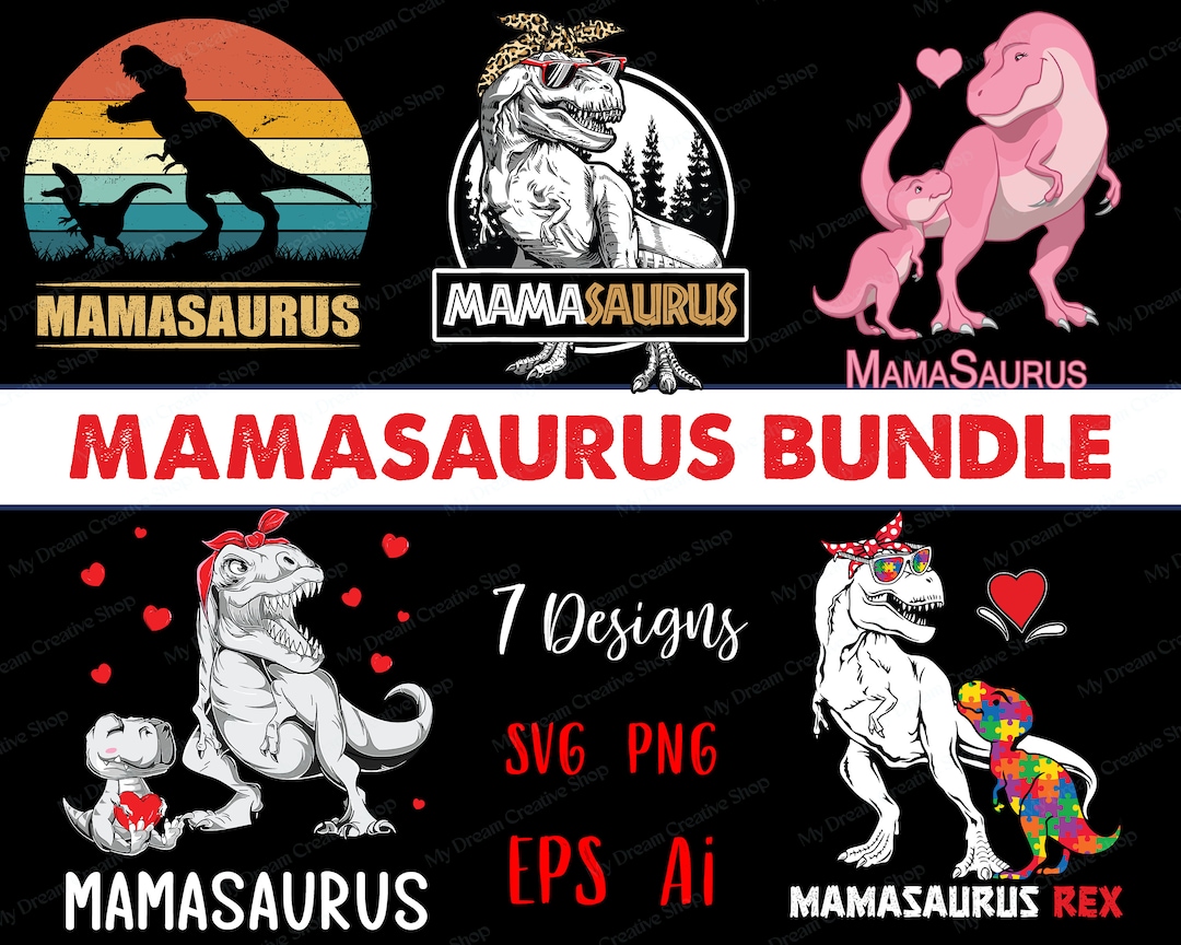 Mamasaurus Svg, Family Saurus Svg, Mammysaurus Svg, Dinosaur Svg ...