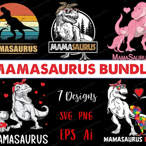 Family Saurus Svg - Etsy