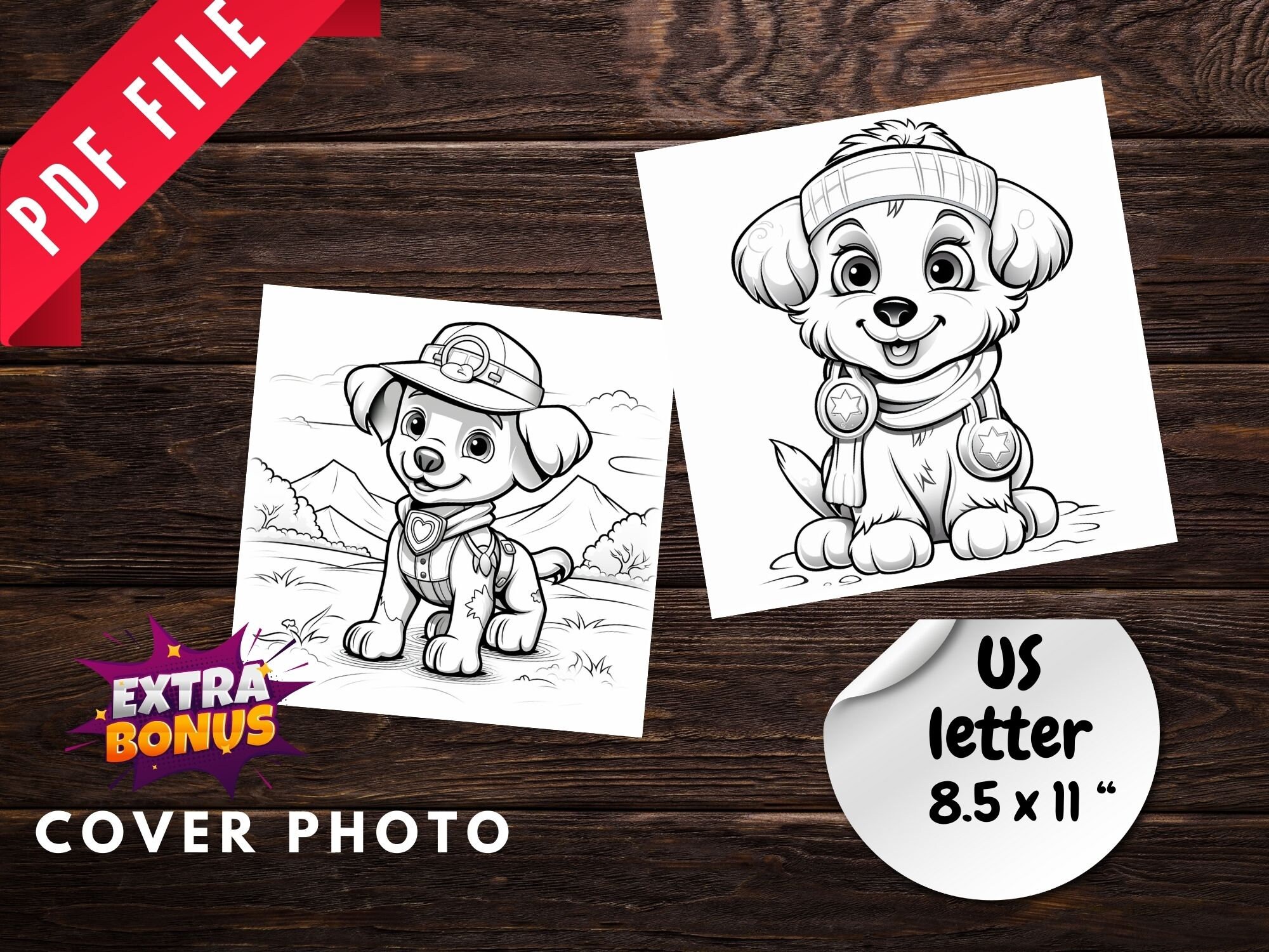 Cute Puppy Coloring Pages 25 Printable Puppy Coloring Pages for Kids ...