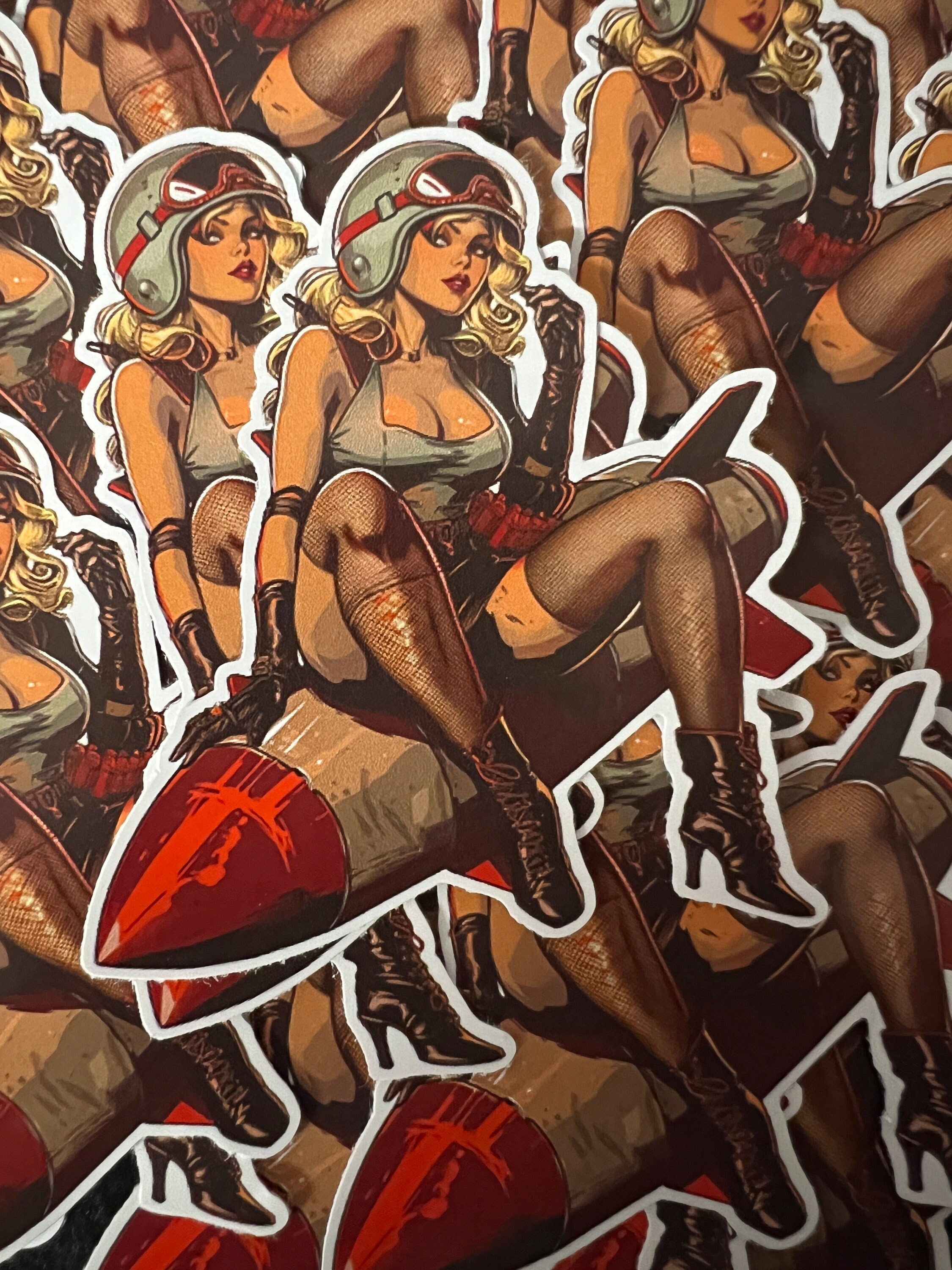 Vintage Pin Up Girl Sexy Etsy