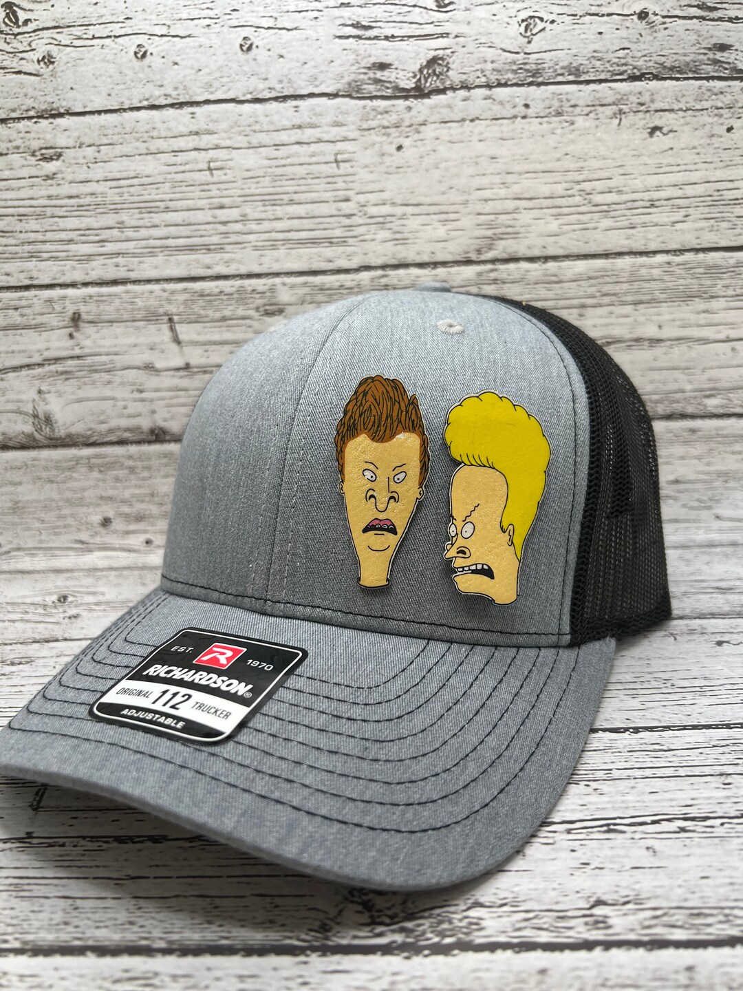 Beavis and Butthead Full Color Patch Hat - Etsy