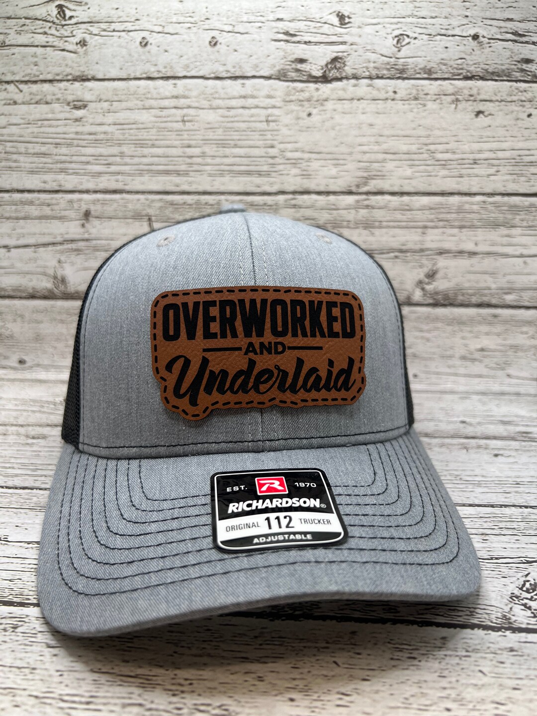 Overworked and Underlaid Hat - Etsy