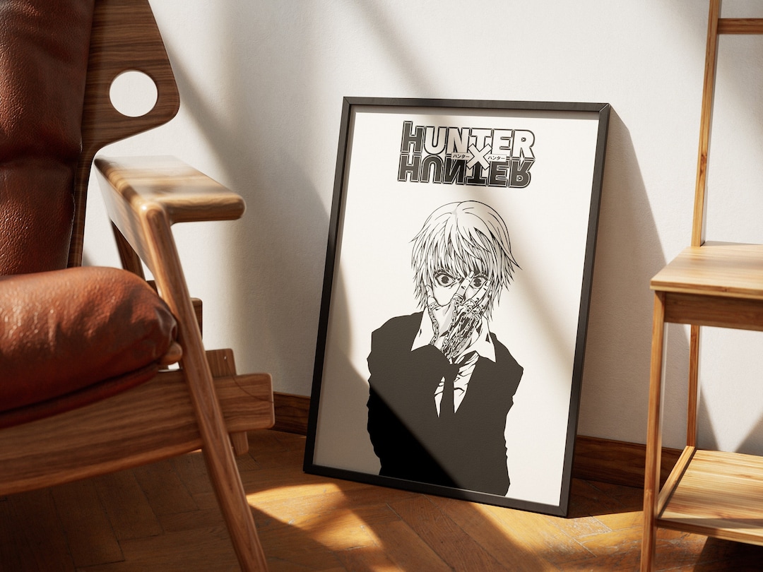 Hunterxhunter Anime Poster, Hunter X Hunter Manga Wallart Poster, Anime ...