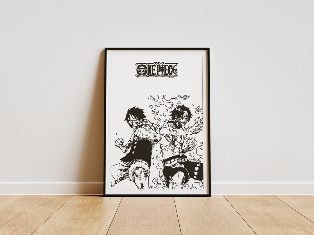 One Piece Anime Poster, One Piece Manga Wallart Poster, Anime Poster ...