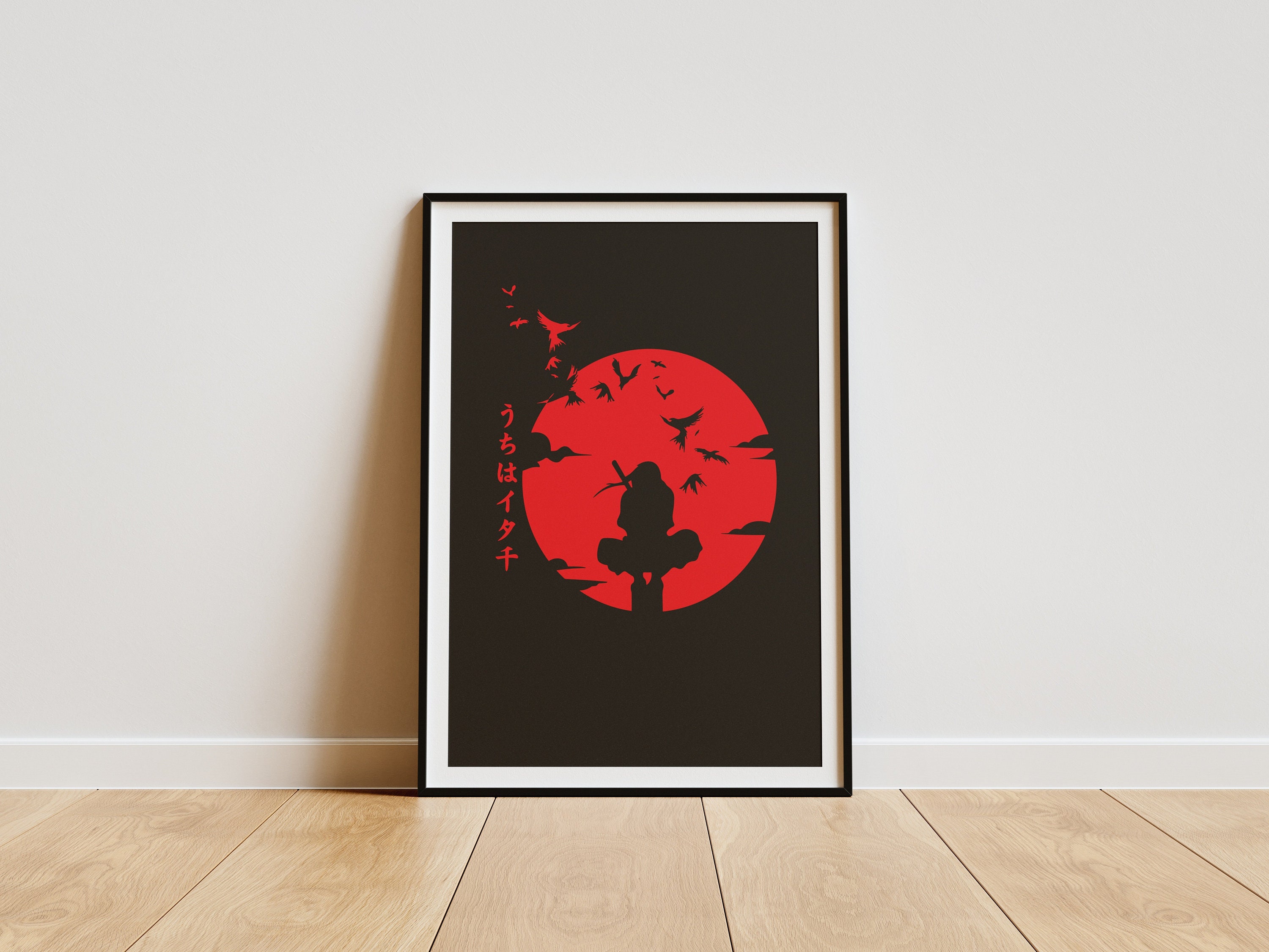 Naruto Anime Poster, Naruto Digital Poster, Anime Manga Poster, Anime ...