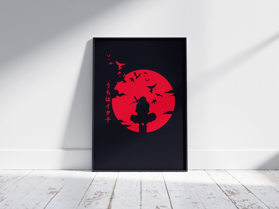 Naruto Anime Poster, Naruto Digital Poster, Anime Manga Poster, Anime ...