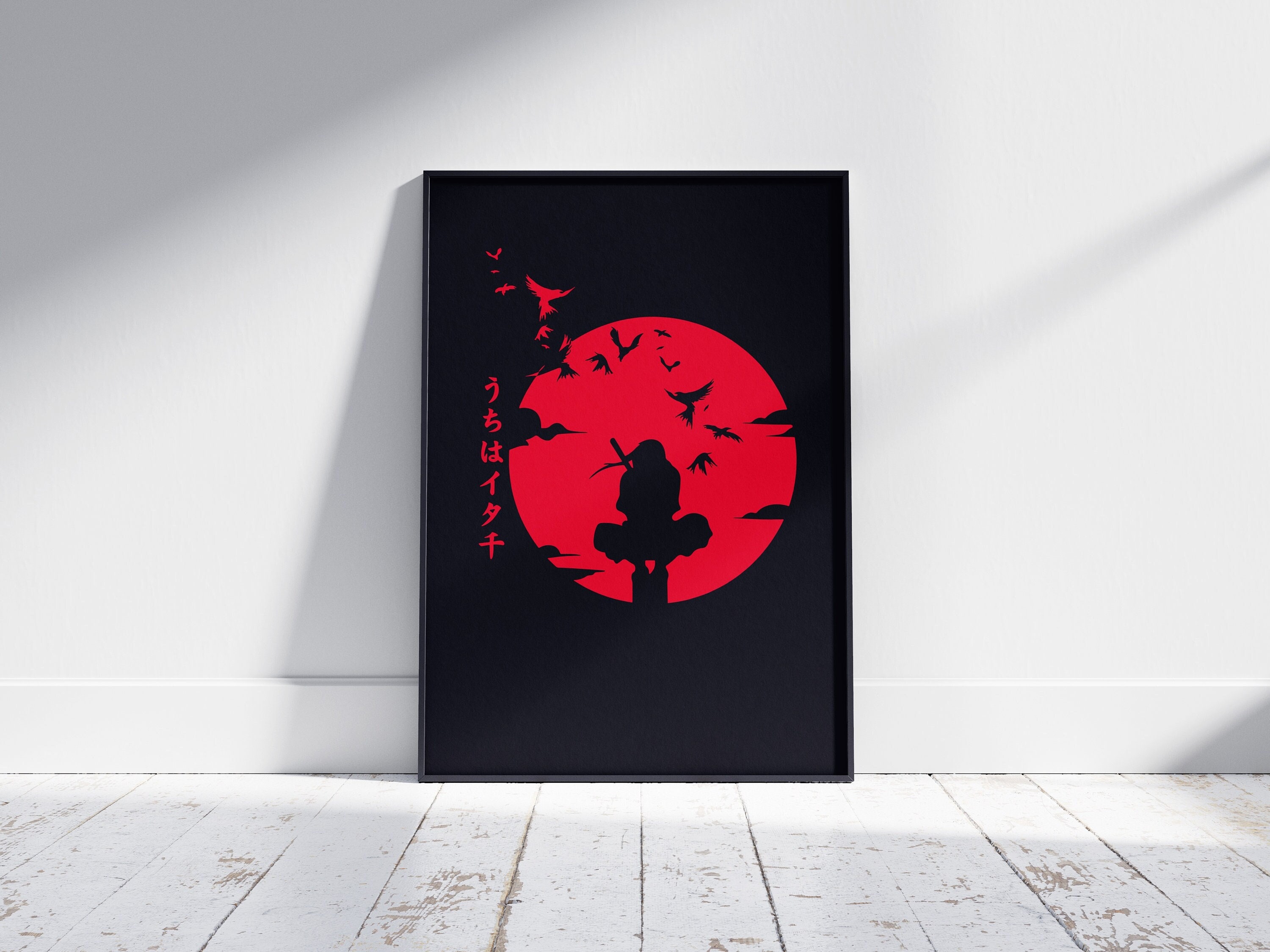 Naruto Anime Poster, Naruto Digital Poster, Anime Manga Poster, Anime ...