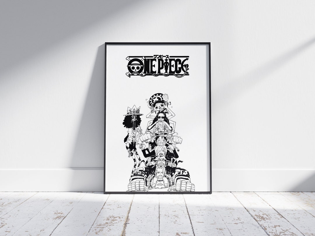 One Piece Anime Poster, One Piece Manga Wallart Poster, Anime Poster ...