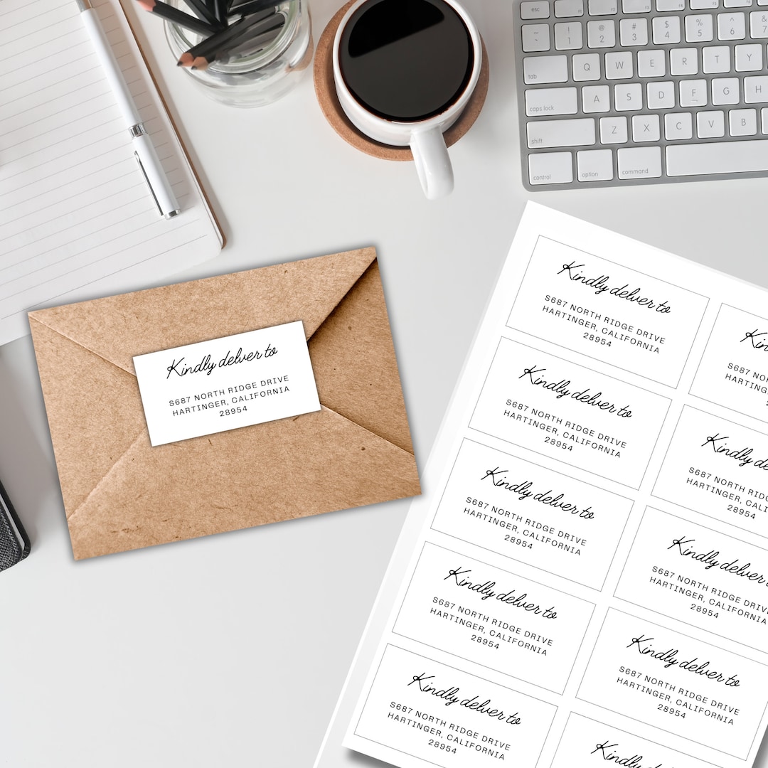 Guest Address Labels, Guest Wedding Address Labels, Address Labels ...