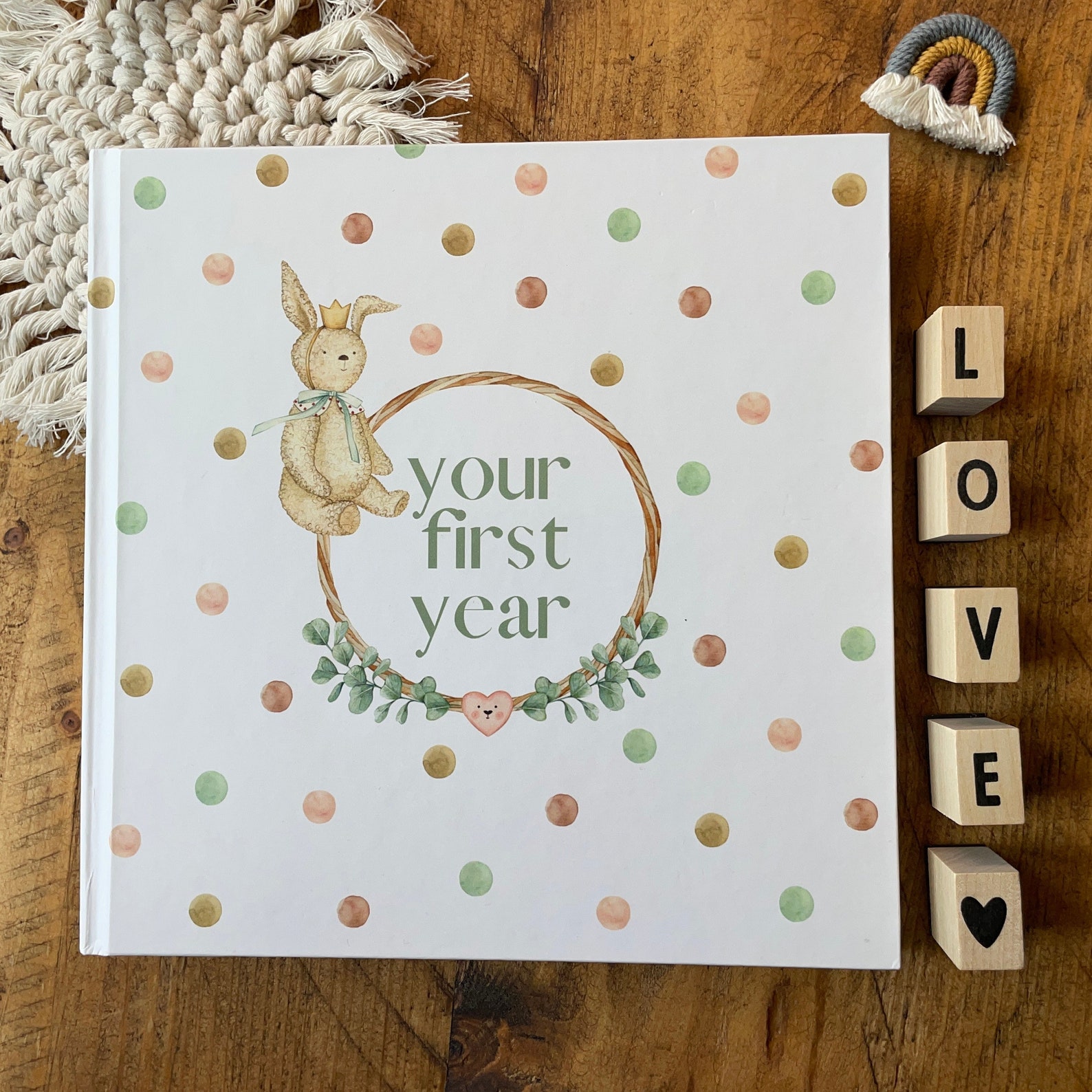 Baby Memory Book - Photo Keepsake Journal to Record Special Moments in ...