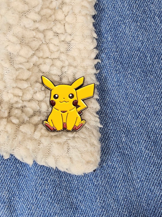 Pikachu Pokémon Enamel Pin Pocket Monster Collectible… - Gem