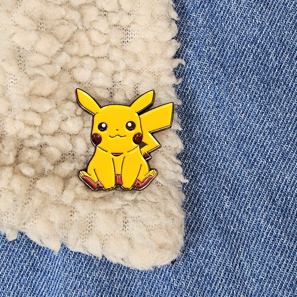 Pikachu Pin - Etsy