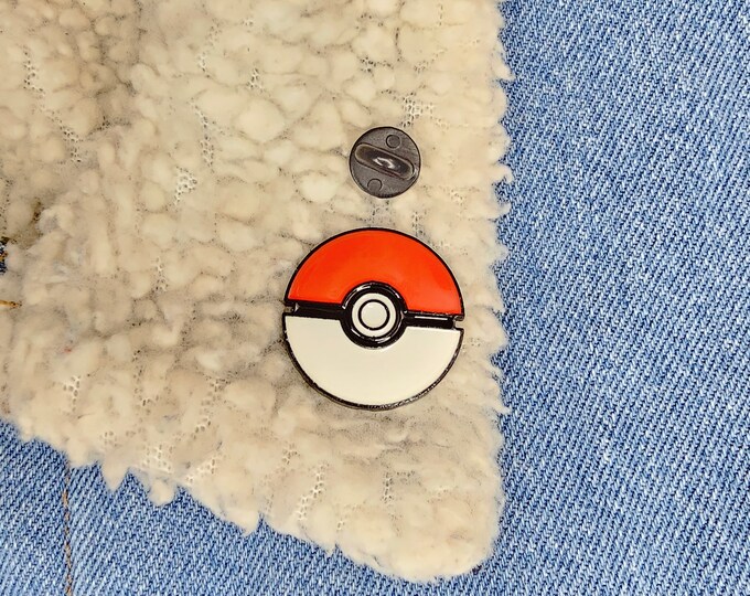Pokéball Enamel Pin - Etsy