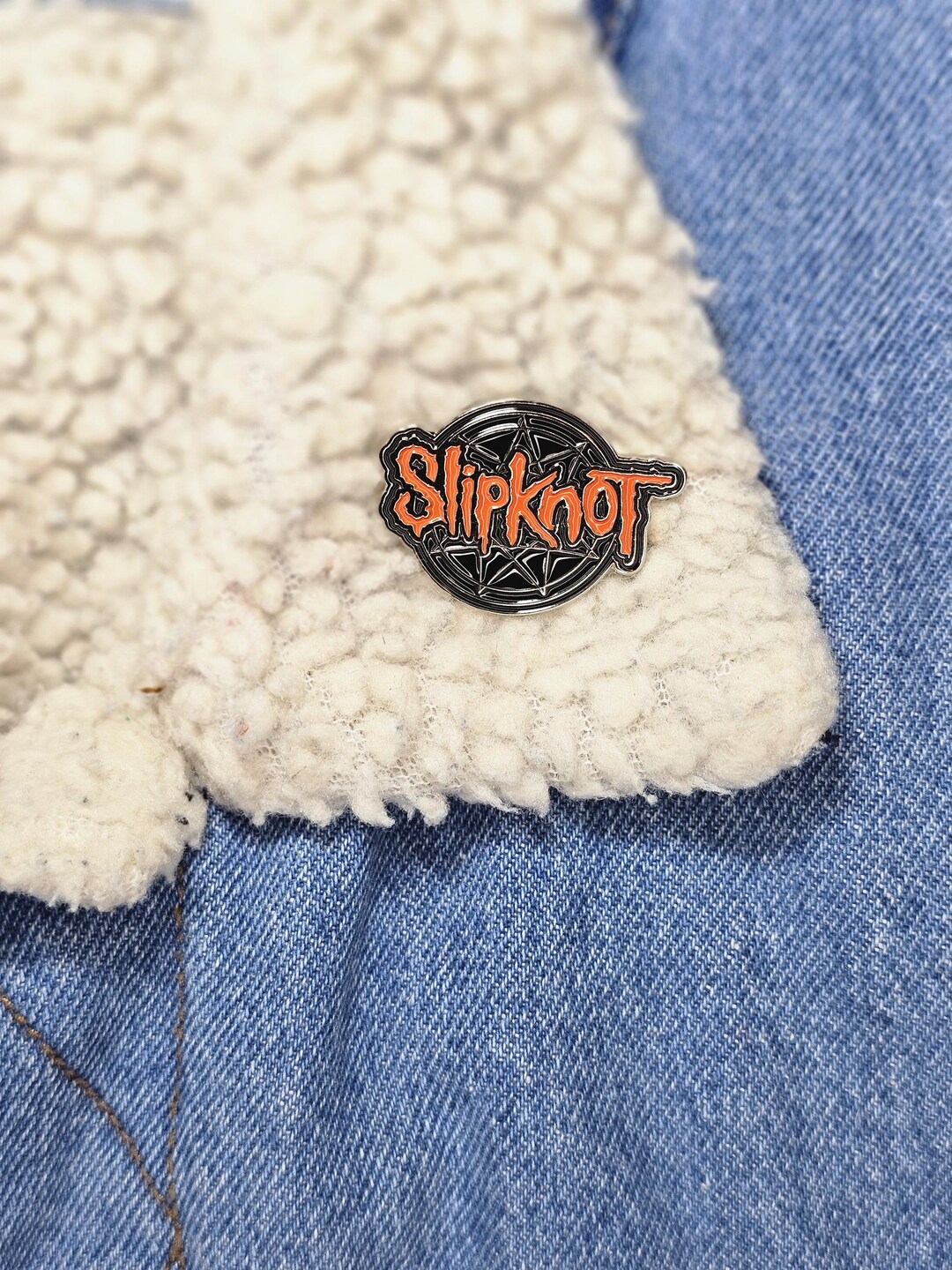 Slipknot Rock Band Rocker Enamel Pin Festival Hat and Lapel Vintage ...