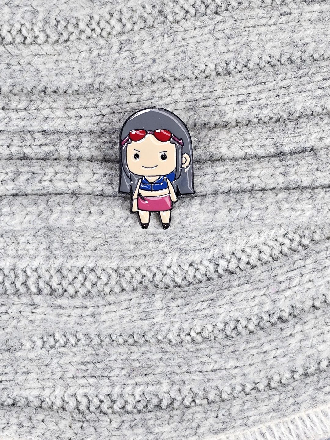 Nico Robin One P. Vintage Brooch Enamel Lapel Pin Collectors - Etsy