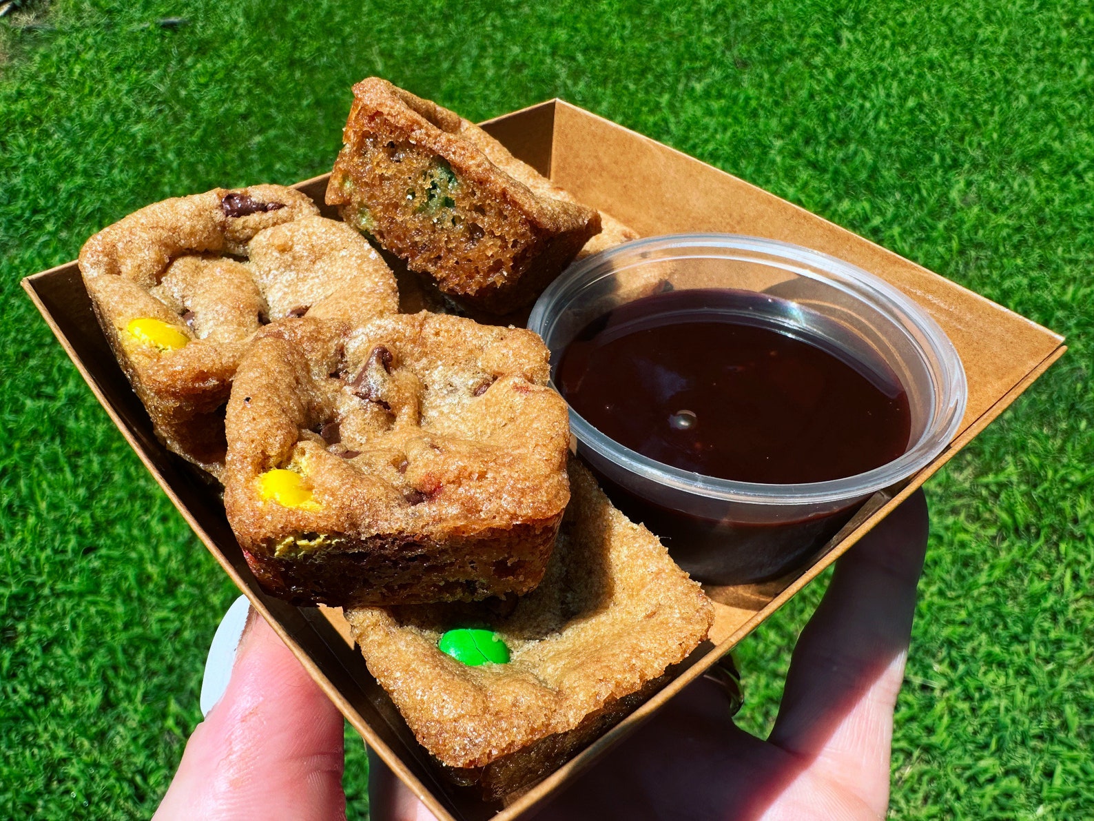 Mini Chocolate Chip Cookie Dipper Tutorial + Recipe | Mini Cookies ...