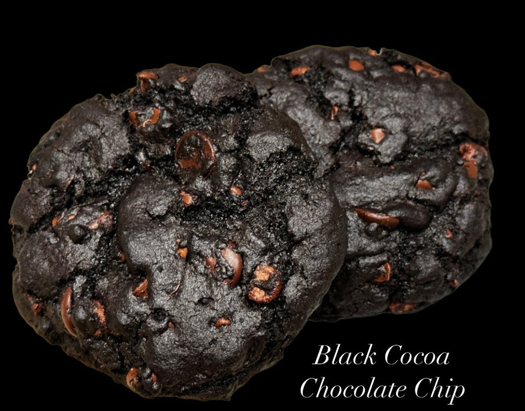Black Cocoa Chocolate Chip Cookie Recipe - Etsy