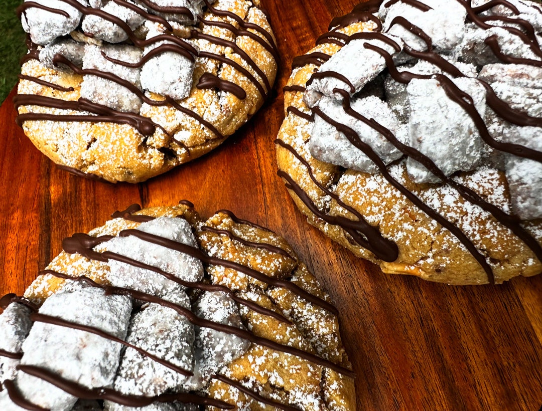 Puppy Chow Cookie Recipe | Giant Cookie | Gourmet Cookie Recipe - Etsy