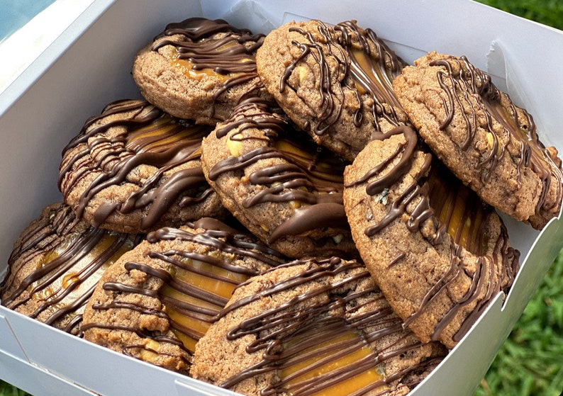 Snickers Inspired Cookie Recipe - Etsy