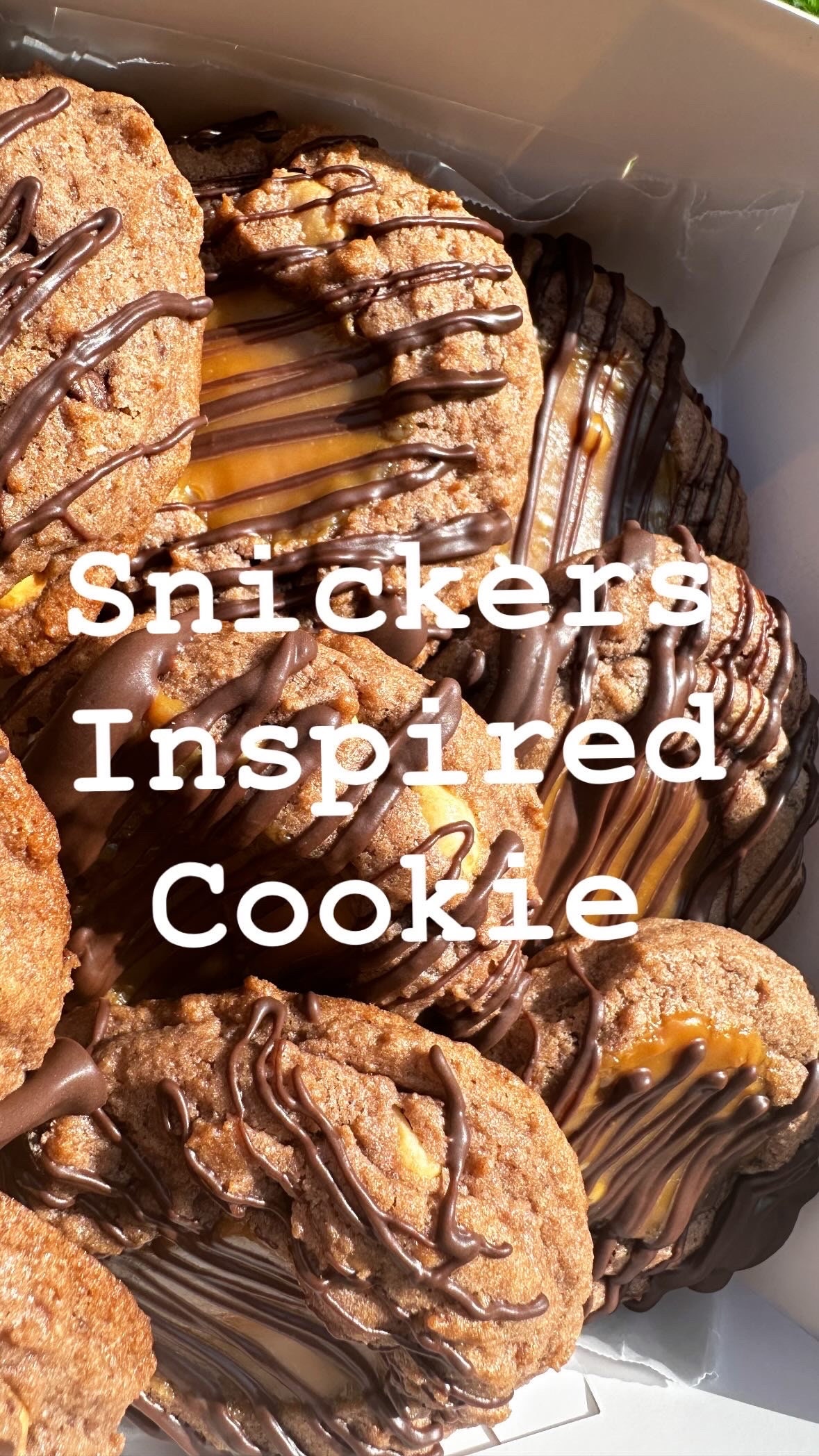 Snickers Inspired Cookie Recipe - Etsy