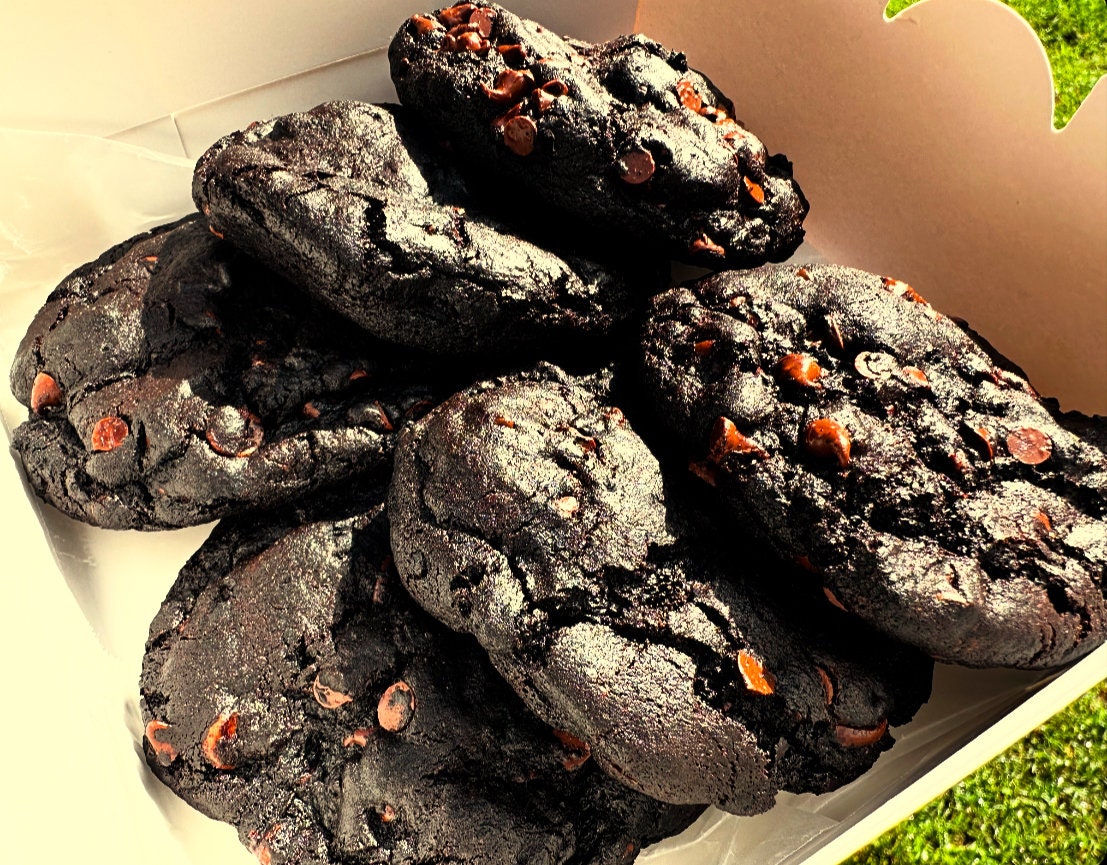 Black Cocoa Chocolate Chip Cookie Recipe - Etsy