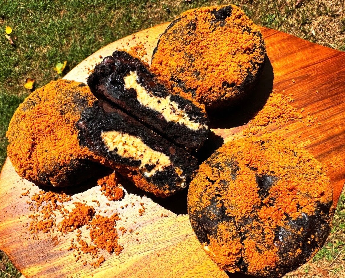 Chocolate Biscoff Cream Deep Dish Cookie Recipe - Etsy