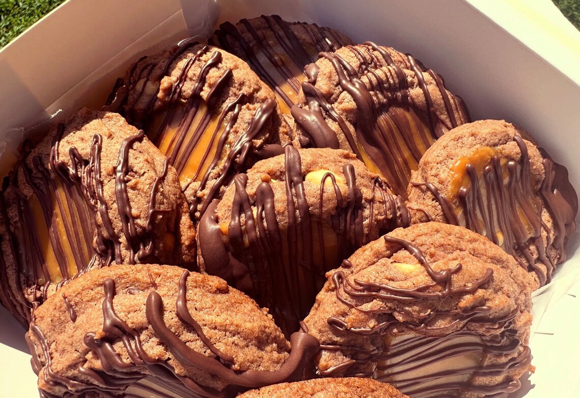 Snickers Inspired Cookie Recipe - Etsy